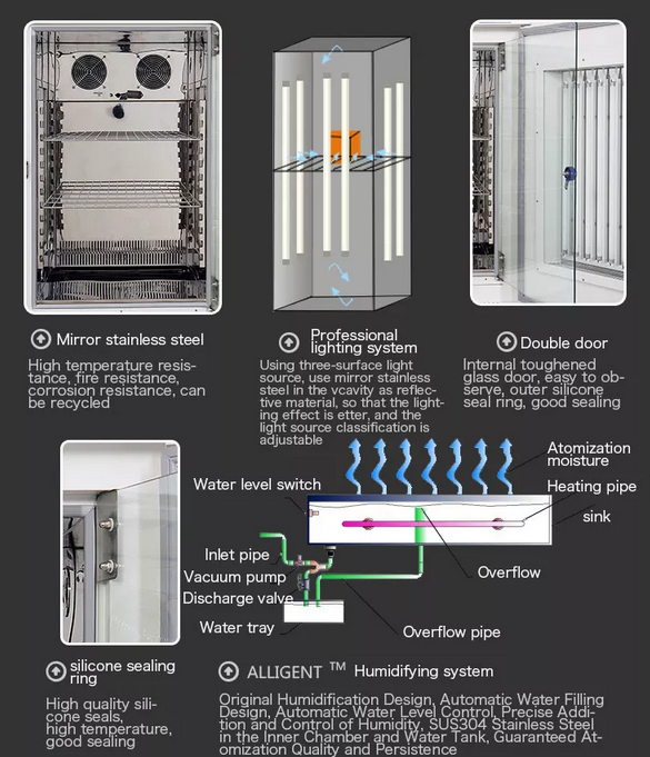 Stainless Steel Artificial Climate Culture Chamber Seed Germination ...