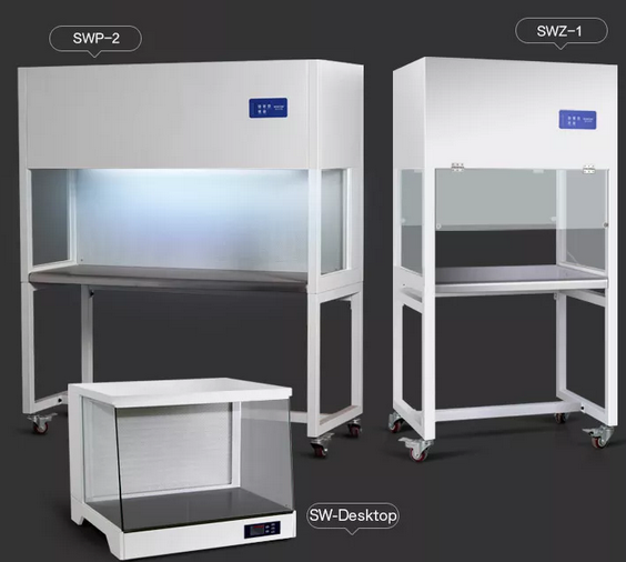 Biological Safety Hood Laminar Flow Clean Bench Workbench Vertical ...