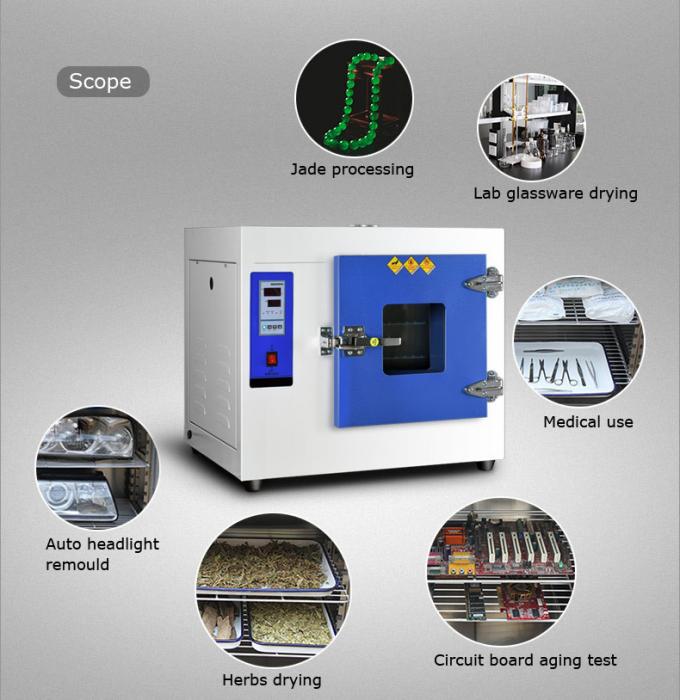 Pcb Electrode Heating Drying Oven Machine Laboratory Drying Oven CE 220V