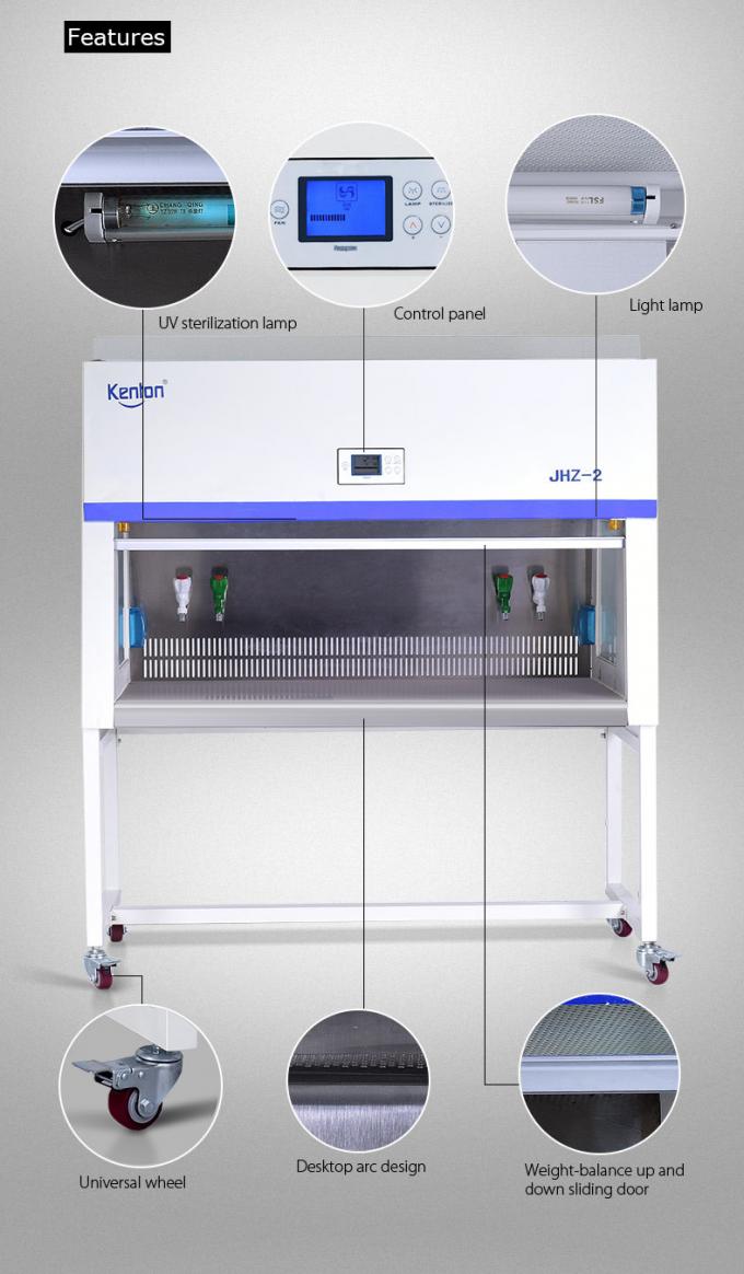 Horizontal Laminar Air Flow Cabinet Class 100 Laminar Air Flow Uv Light